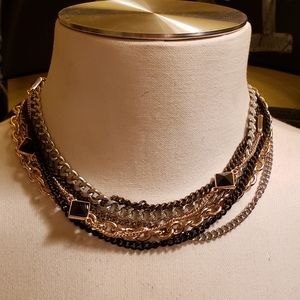 Guess | Jewelry | Nwt Guess Multi Chain Choker | Poshmark